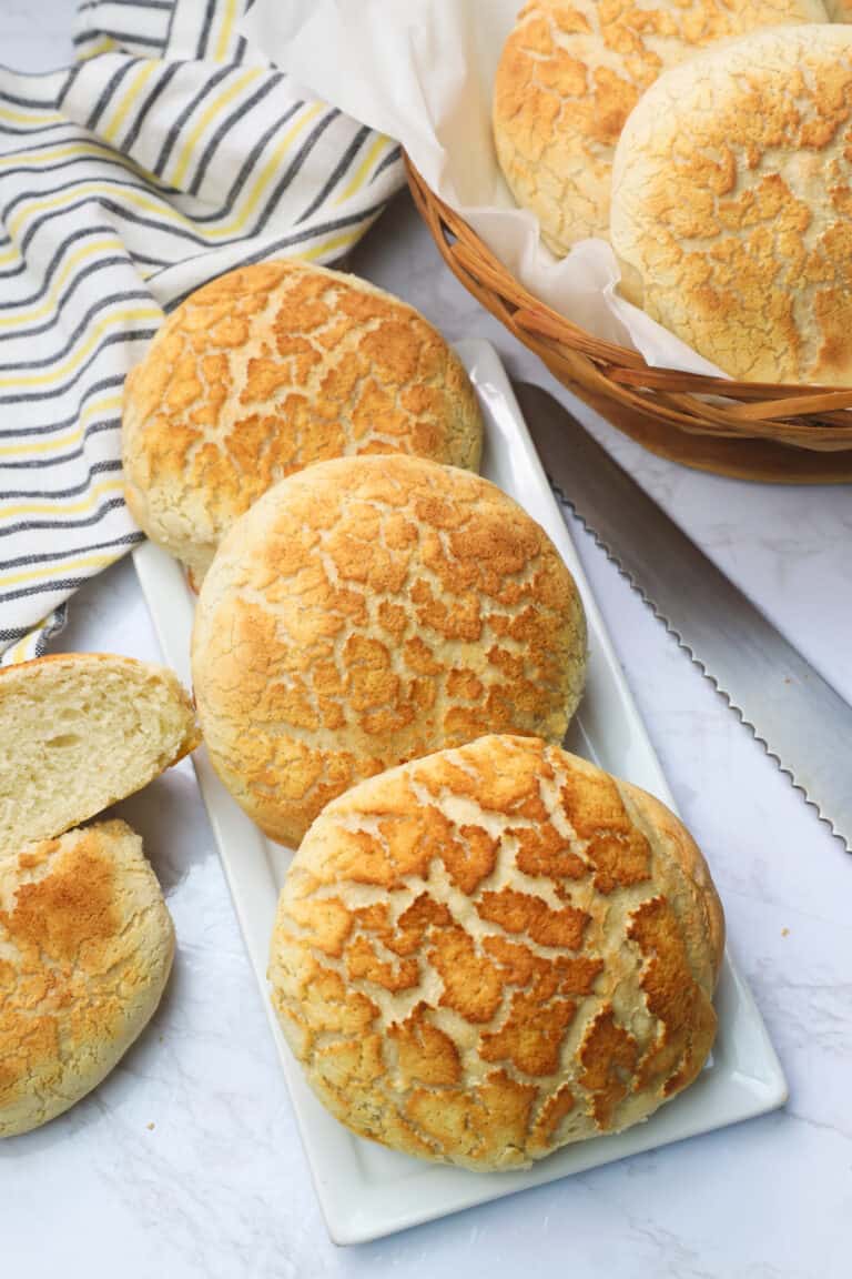 Dutch Crunch Bread - Immaculate Bites