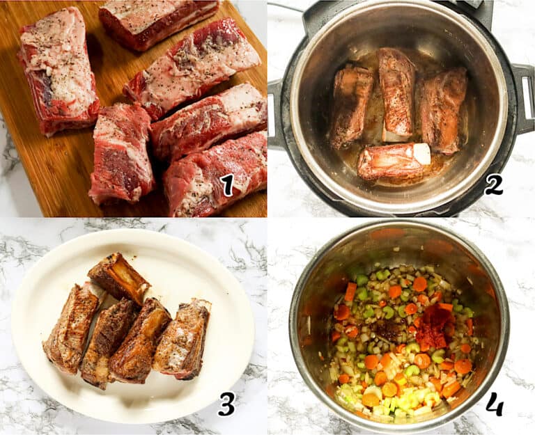 Instant Pot Short Ribs - Immaculate Bites