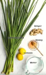 Homemade Lemongrass Tea Recipe - Immaculate Bites