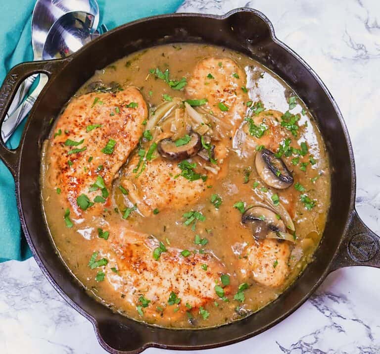 Smothered Turkey Chops Recipe - Immaculate Bites