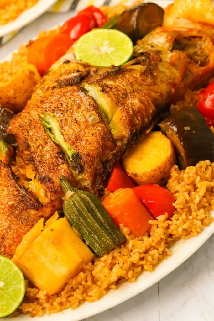 Thieboudienne/Ceebu Jen (Poisson au Riz) - Immaculate Bites