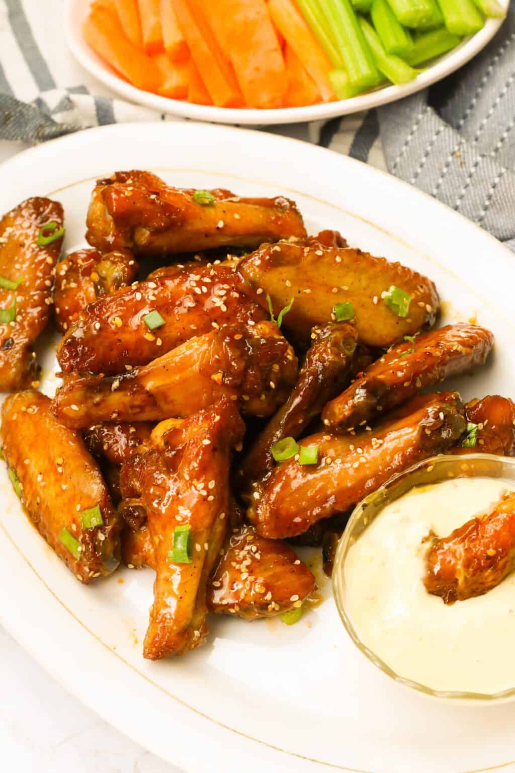 Honey Hot Wings - Immaculate Bites