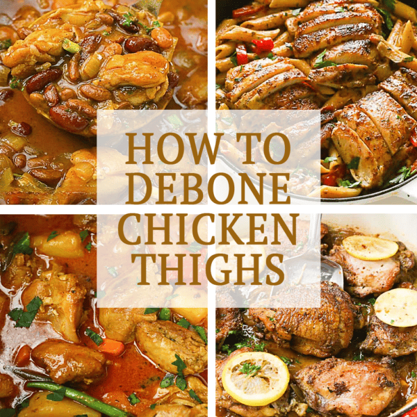 How to Debone Chicken Thighs - Immaculate Bites