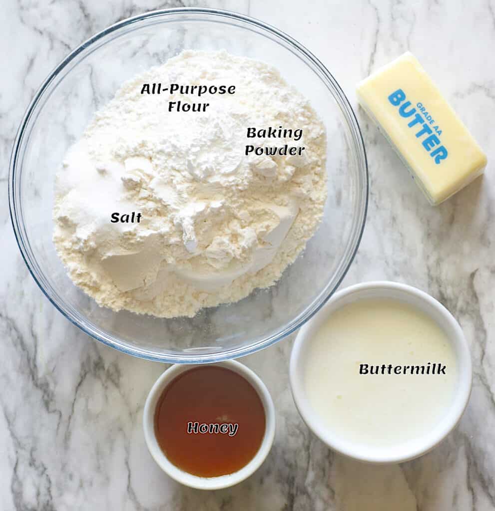 Easy Honey Butter Biscuits - Immaculate Bites