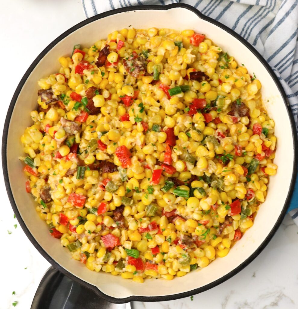 Corn Maque Choux Recipe - Immaculate Bites