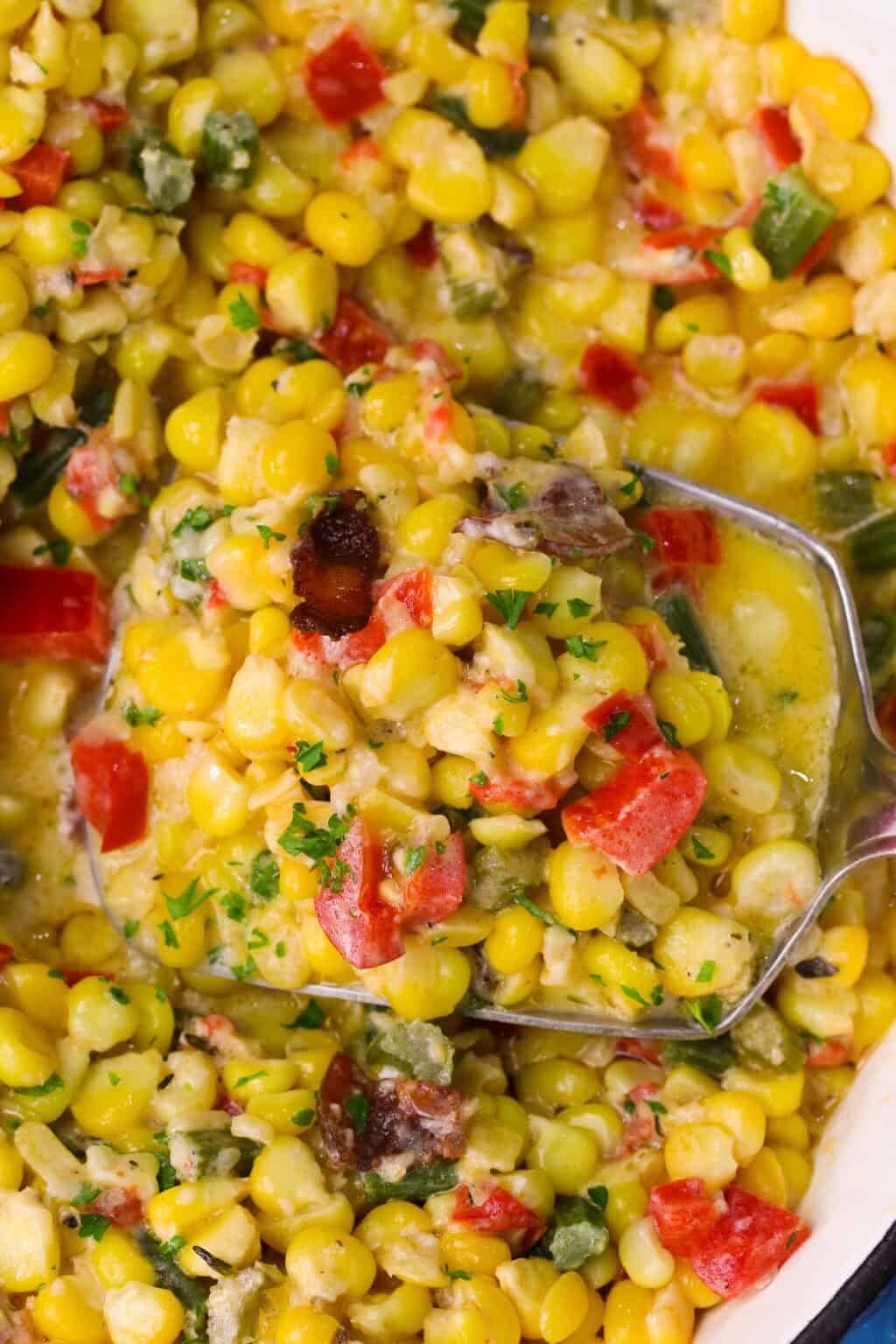 Corn Maque Choux Recipe - Immaculate Bites