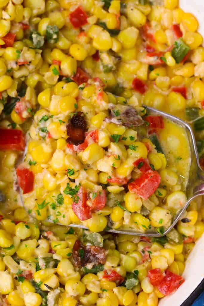 Corn Maque Choux Recipe - Immaculate Bites