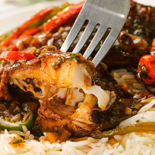 Brown Stewed Fish - Immaculate Bites