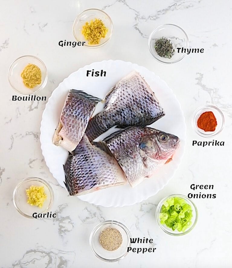 Brown Stewed Fish - Immaculate Bites