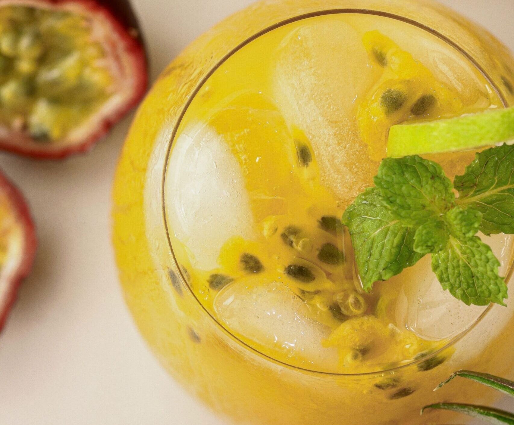 Pineapple Passion Fruit Lemonade - Immaculate Bites