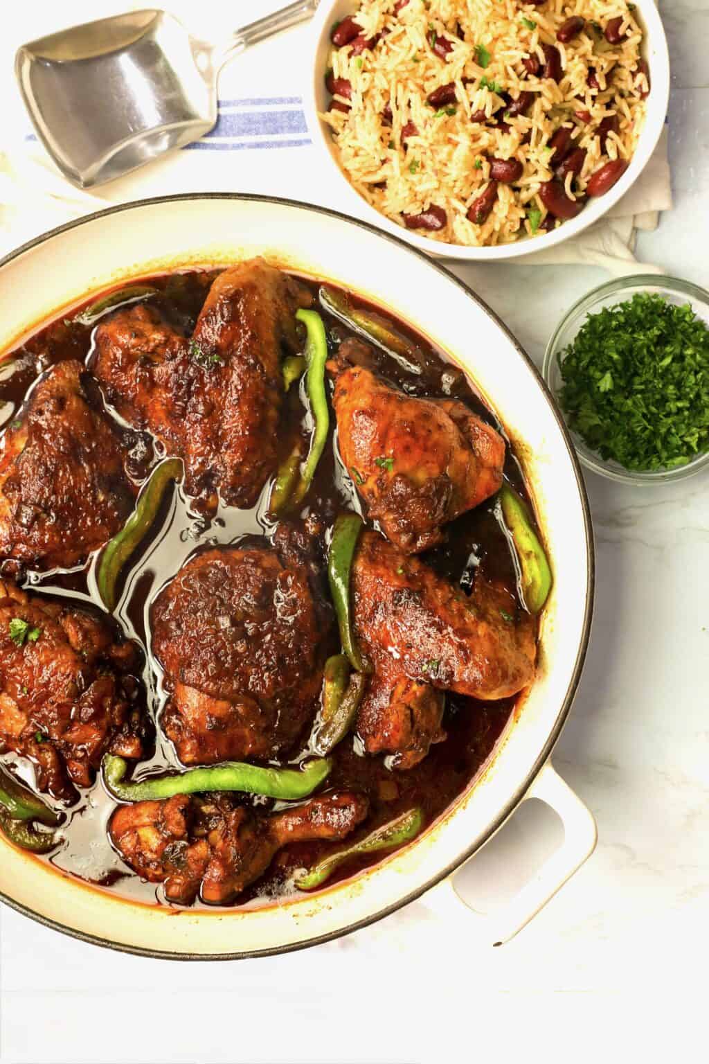 Brown Stew Chicken - Immaculate Bites