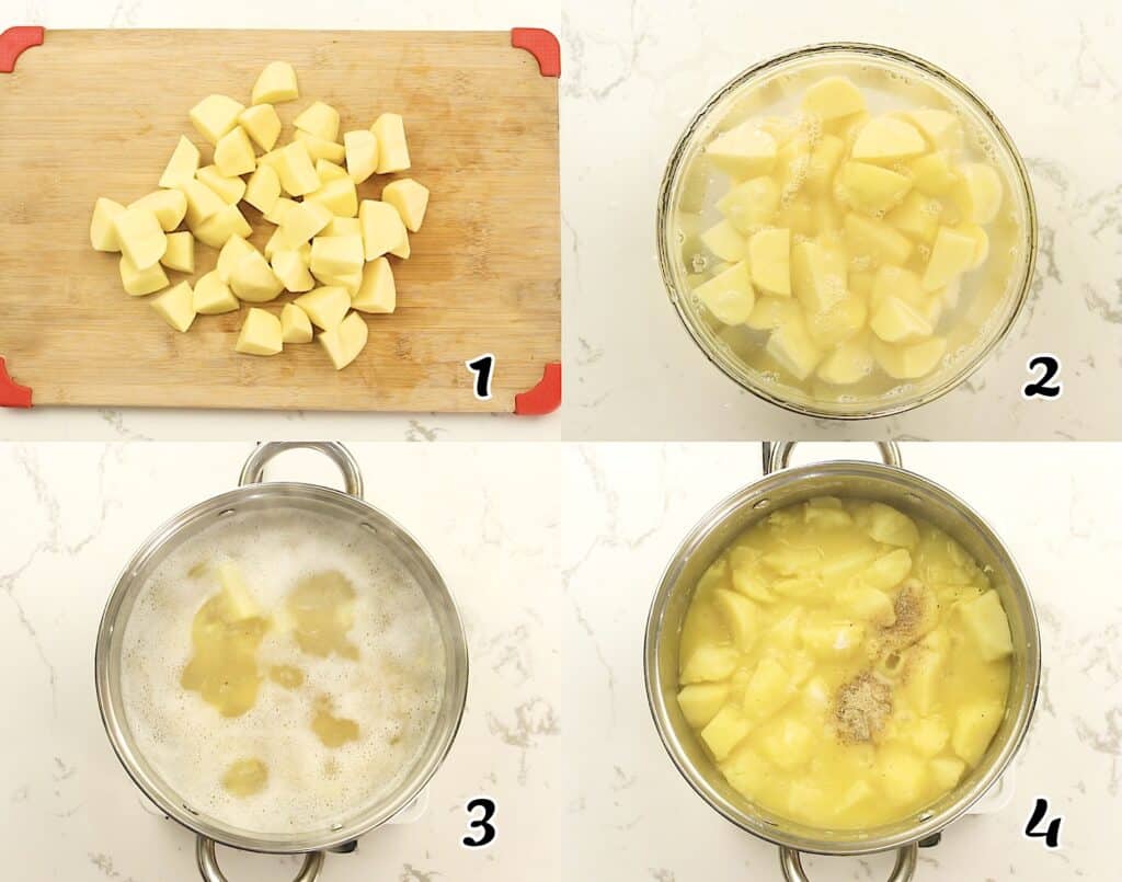 Stewed Potatoes - Immaculate Bites