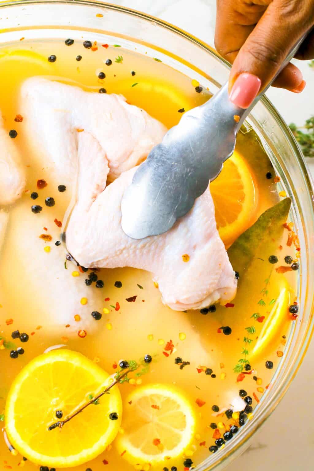 Chicken Wing Brine - Immaculate Bites