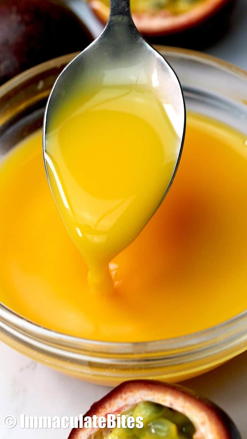 Passion Fruit Puree - Immaculate Bites