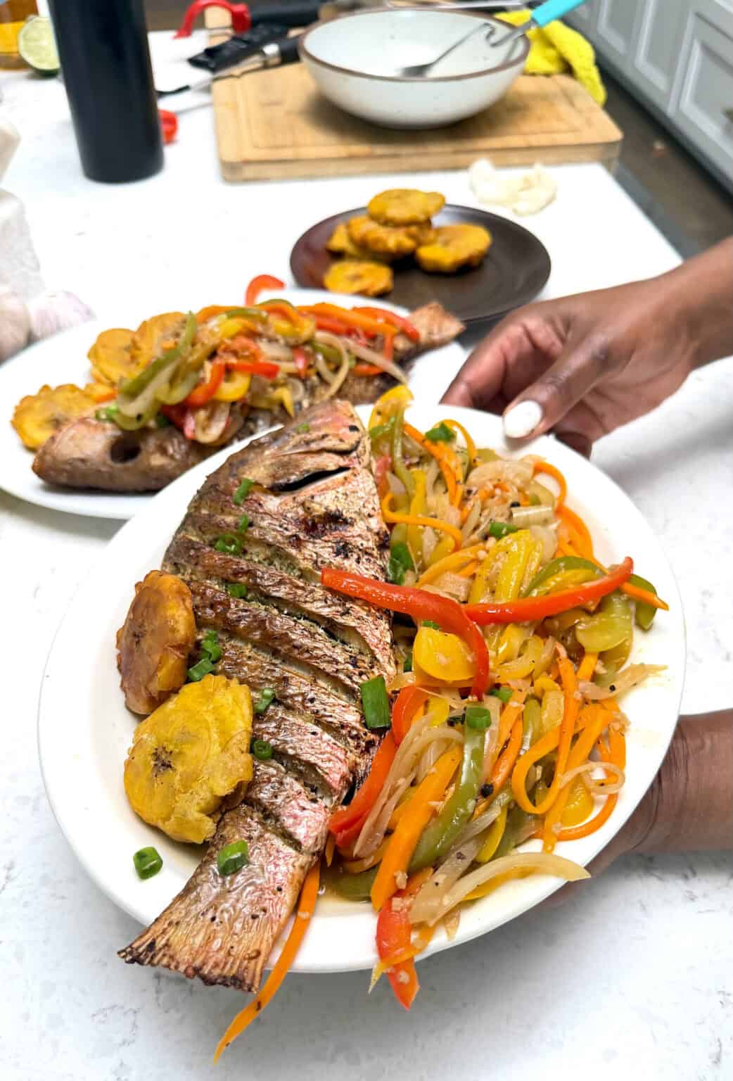 Jamaican Escovitch Fish - Immaculate Bites