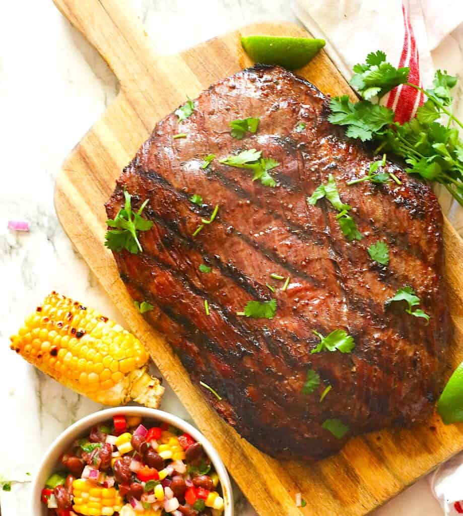 Juicy Smoked Flank Steak - Immaculate Bites
