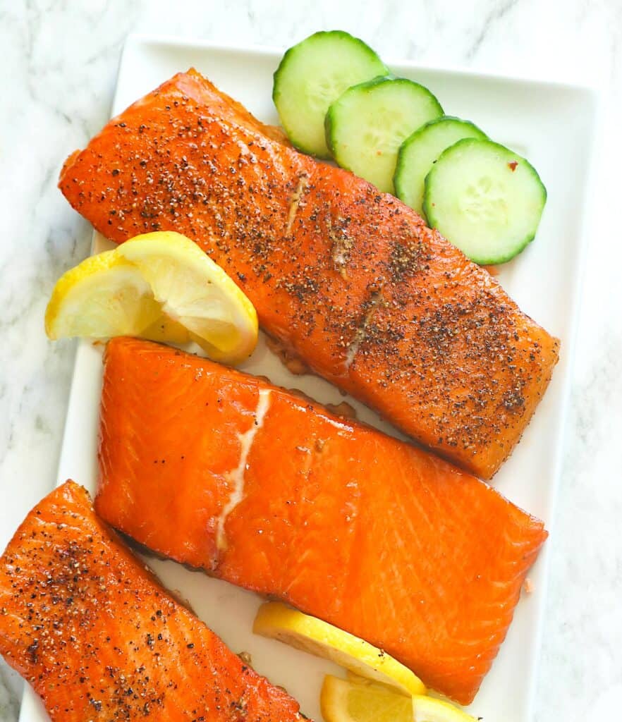 Pellet Grill Salmon - Immaculate Bites